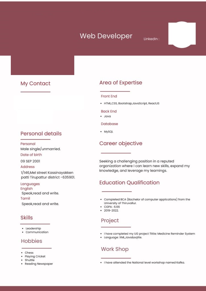 6803- Web developer – Srisattva Group