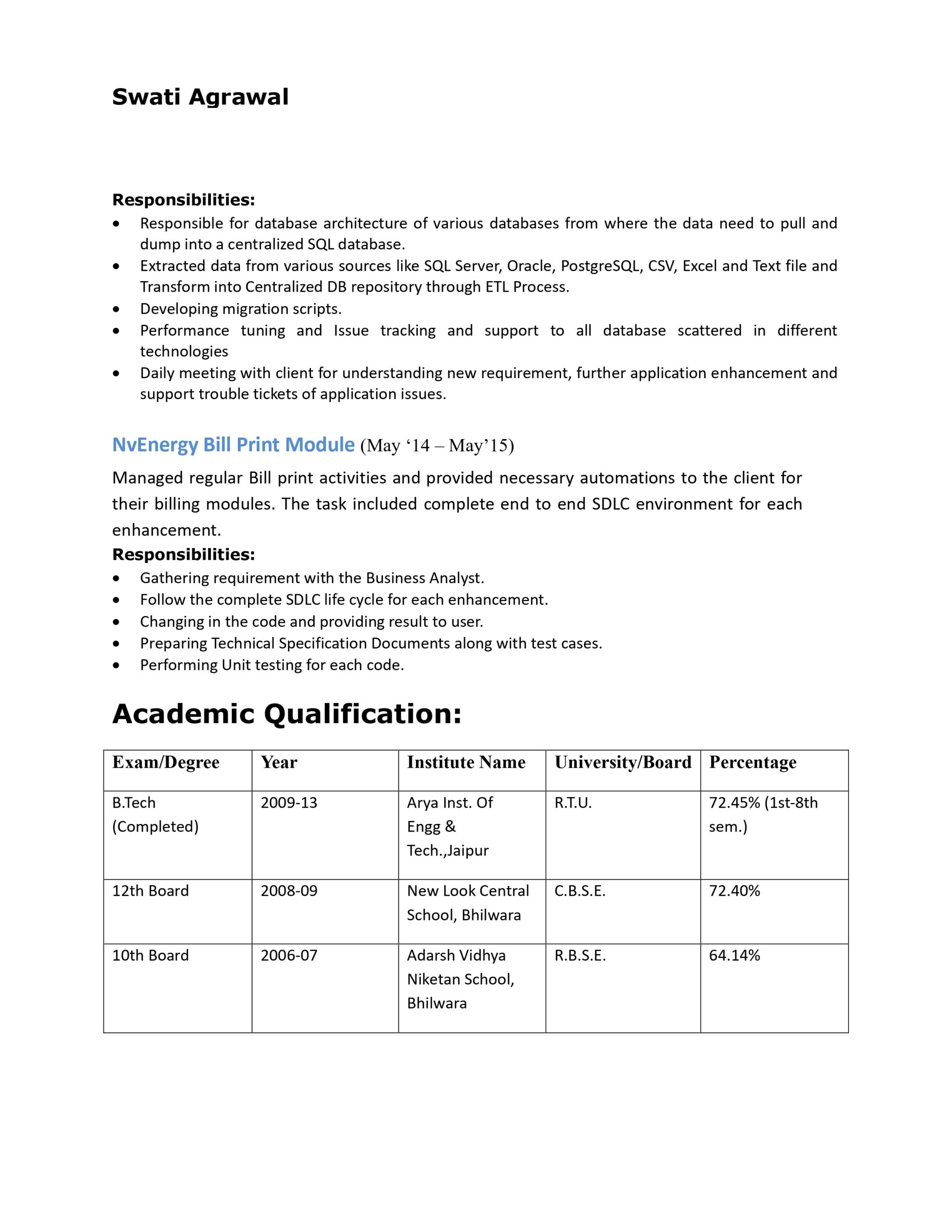 8010 – Database Developer – Srisattva Group