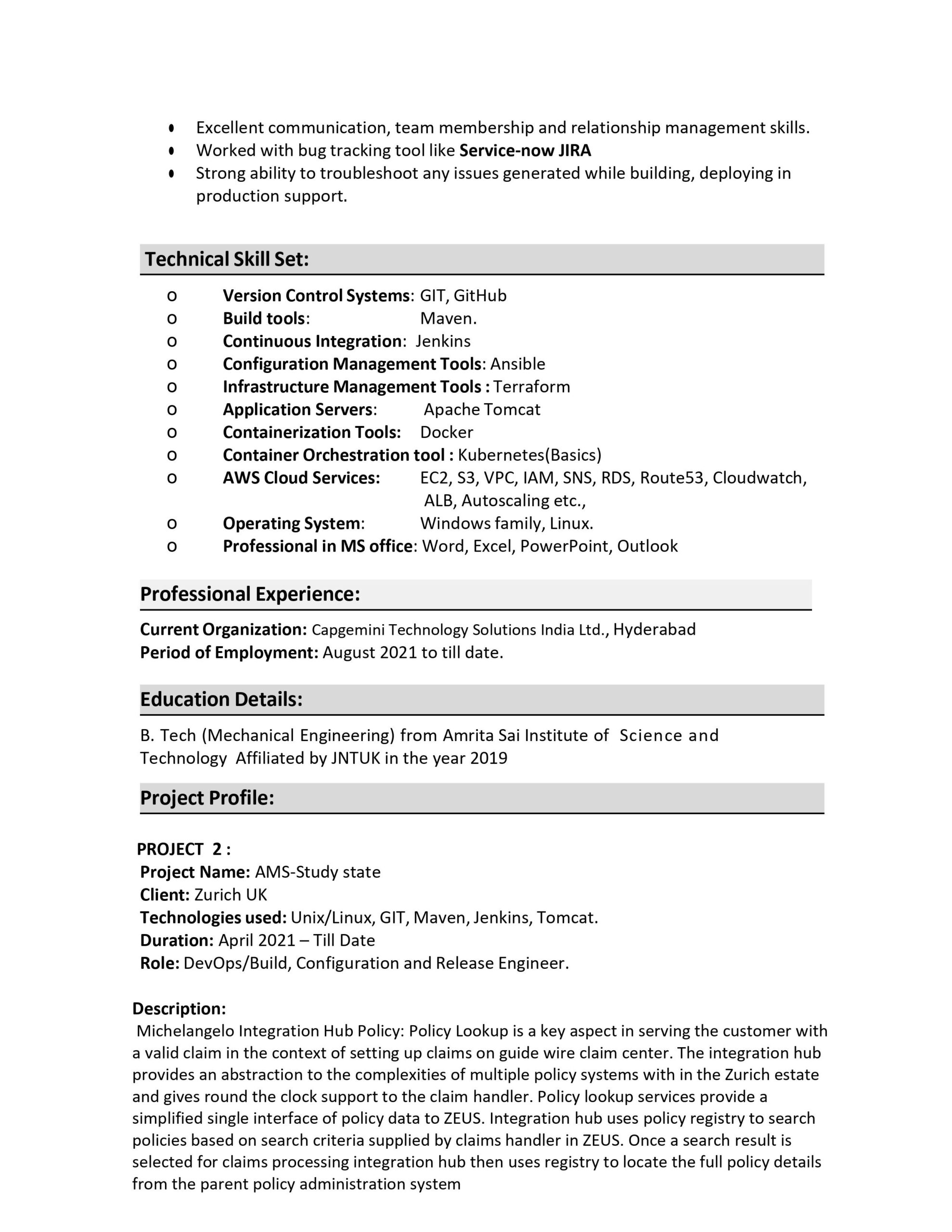 8262 -DevOps Engineer – Srisattva Group