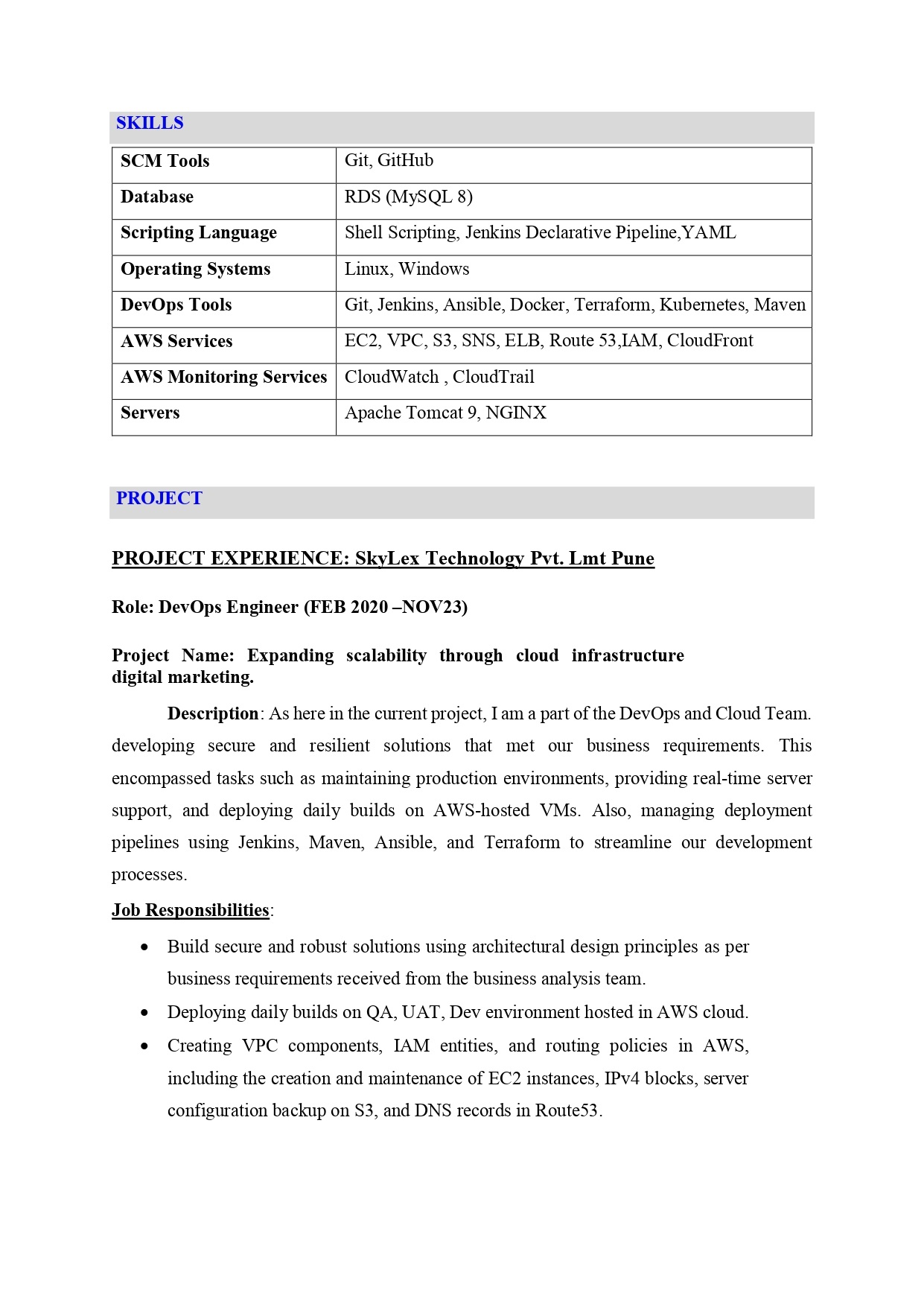 9221- DevOps Engineer – Srisattva Group