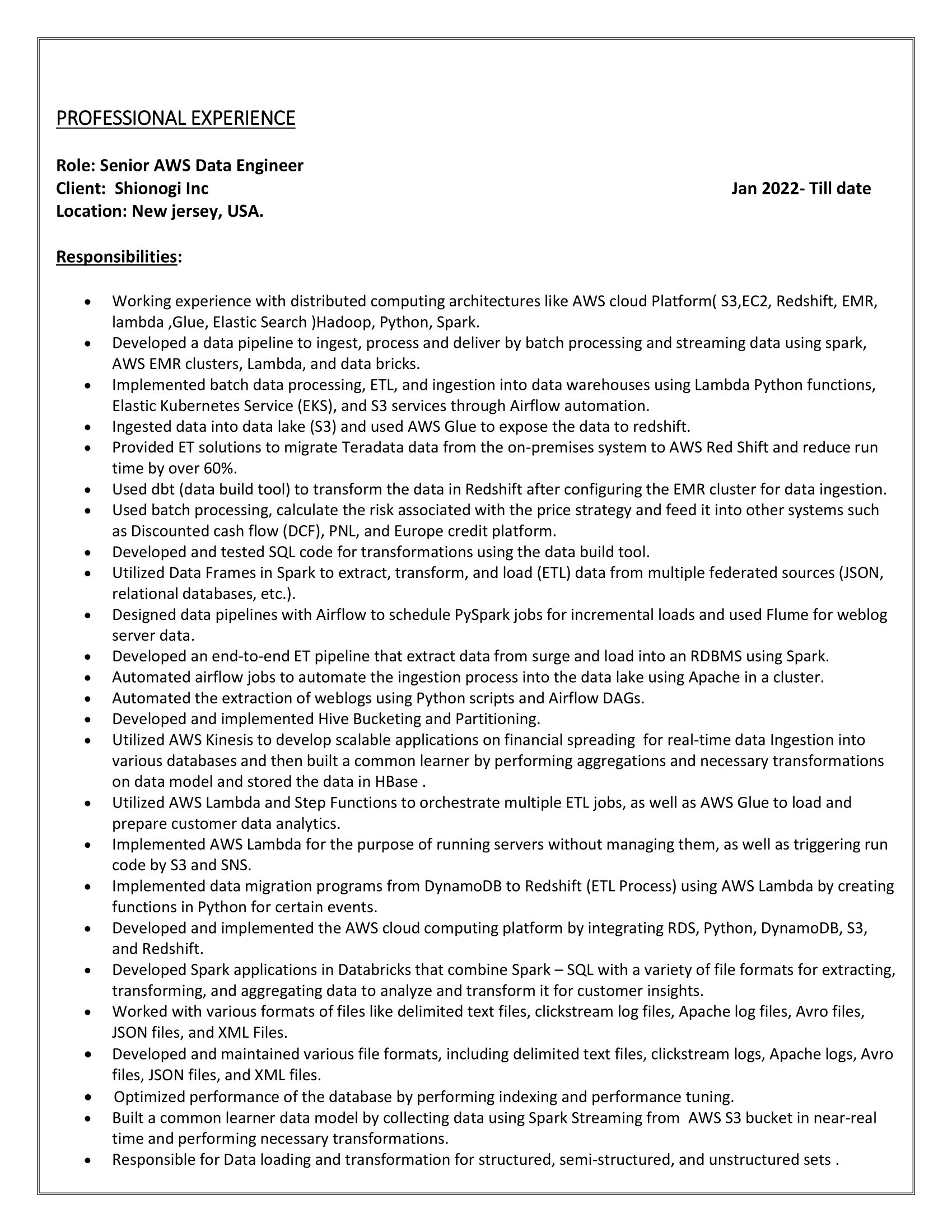 5969-Data Engineer – Srisattva Group