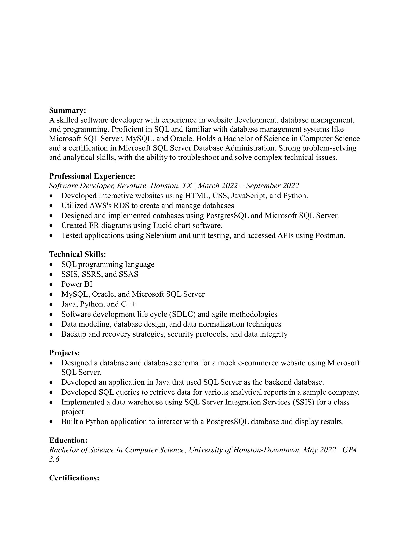 4774 – SQL developer- – Srisattva Group