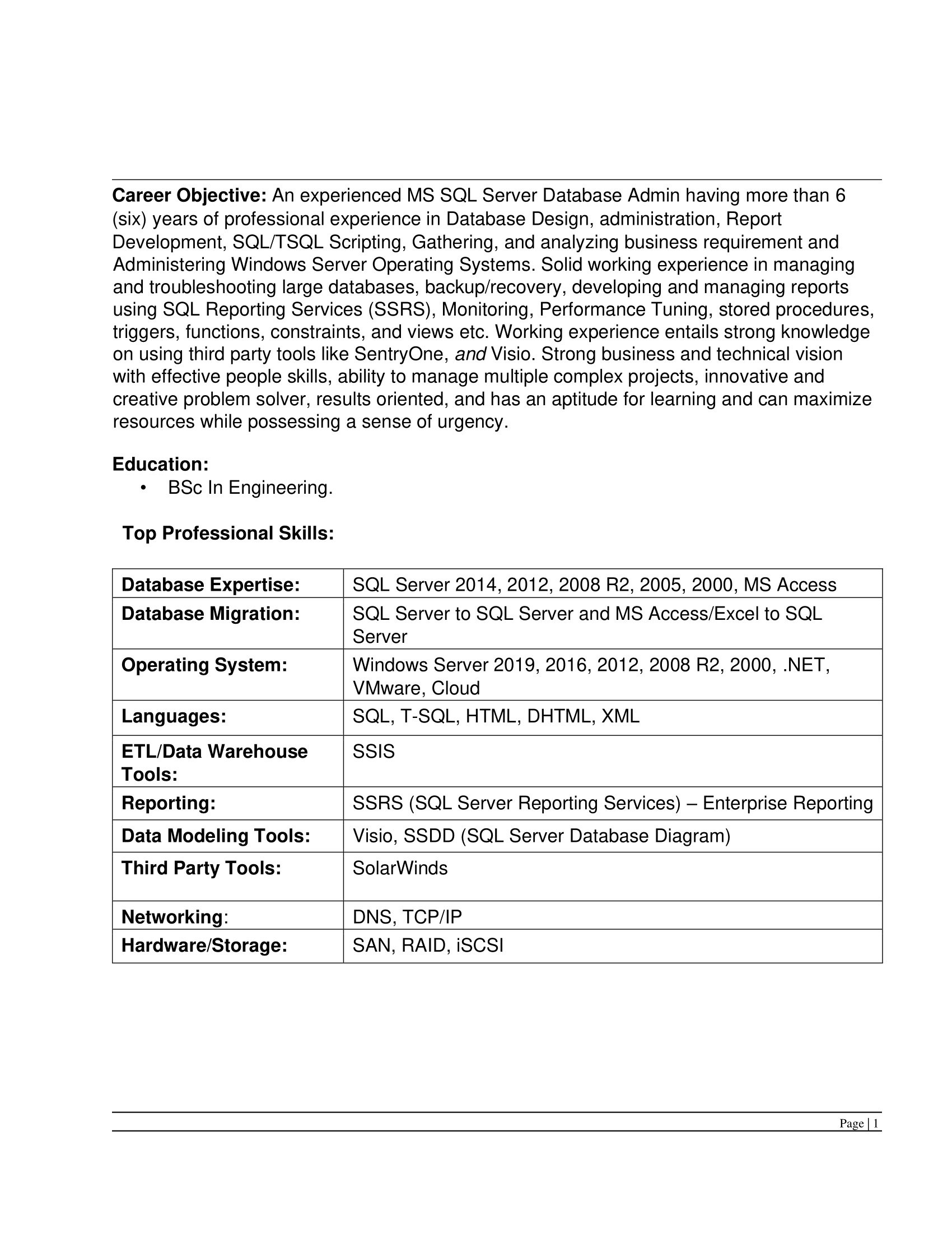 4771-SQL developer – Srisattva Group