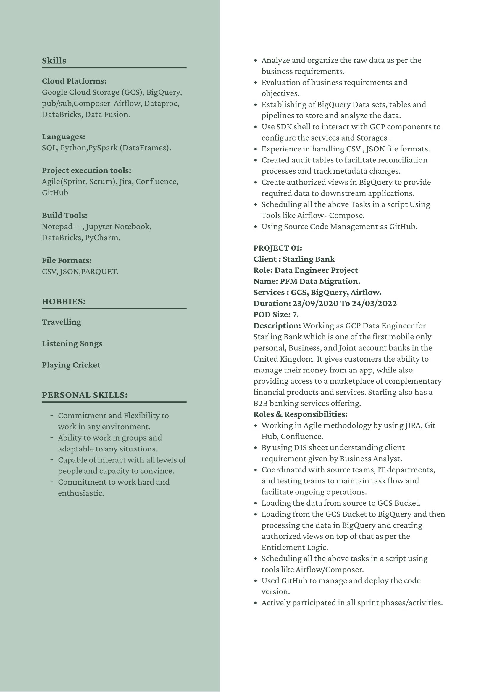 3193- Data Engineer – Srisattva Group