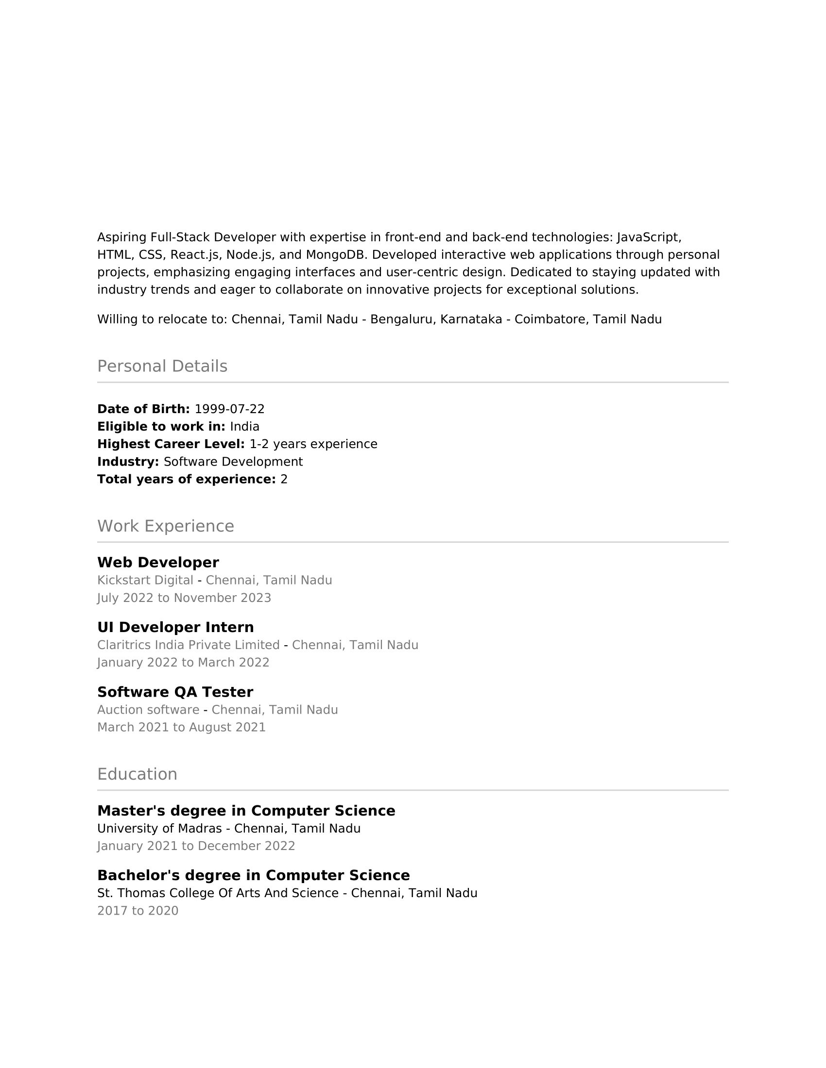 4091-Wordpress Developer – Srisattva Group